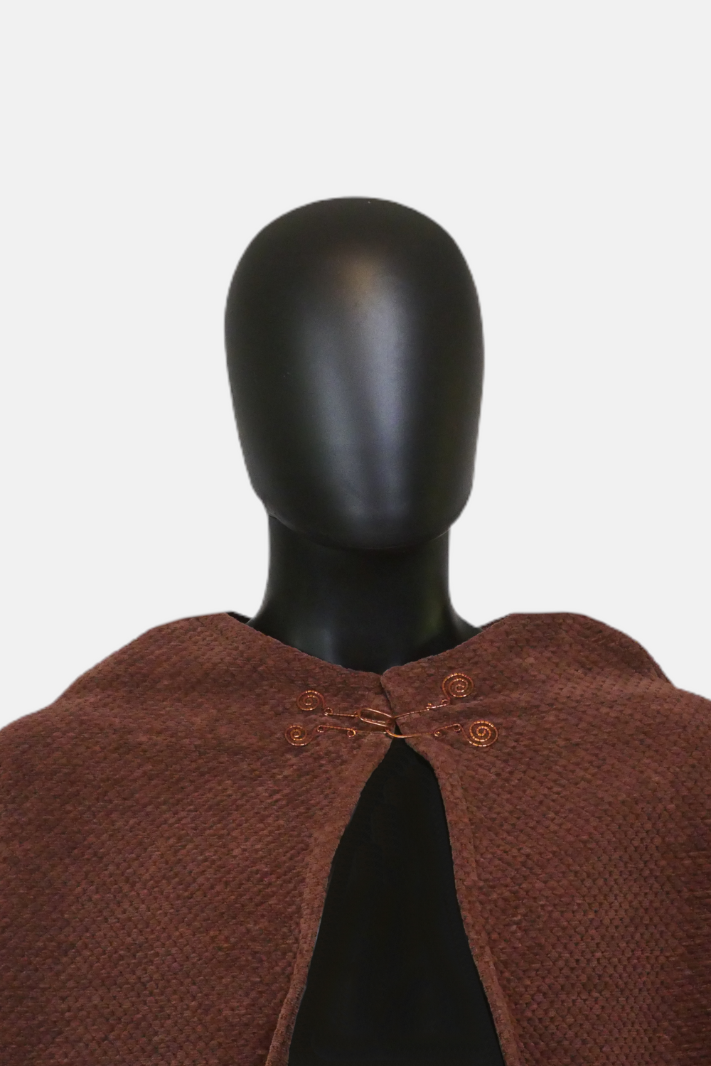 Brown Upholstery Fabric Half-Circle Cloak – Gryphon's Moon