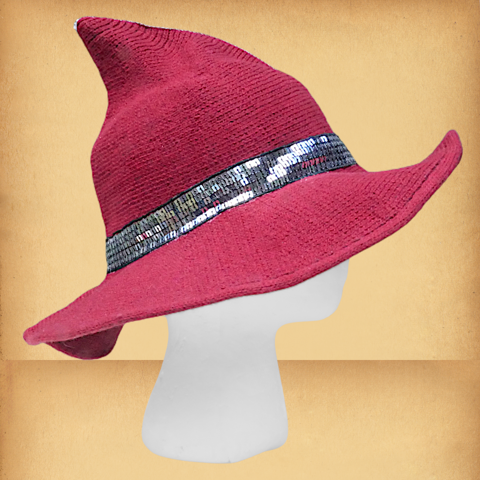 Spider Web Witch Hat in Red – Gryphon's Moon